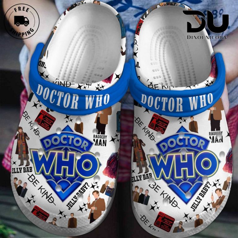 Premium Doctor Who Crocs - Dinounicorn